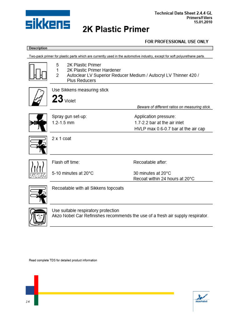 2K Plastic Primer (eng) | PDF | Plastic | Thermoplastic