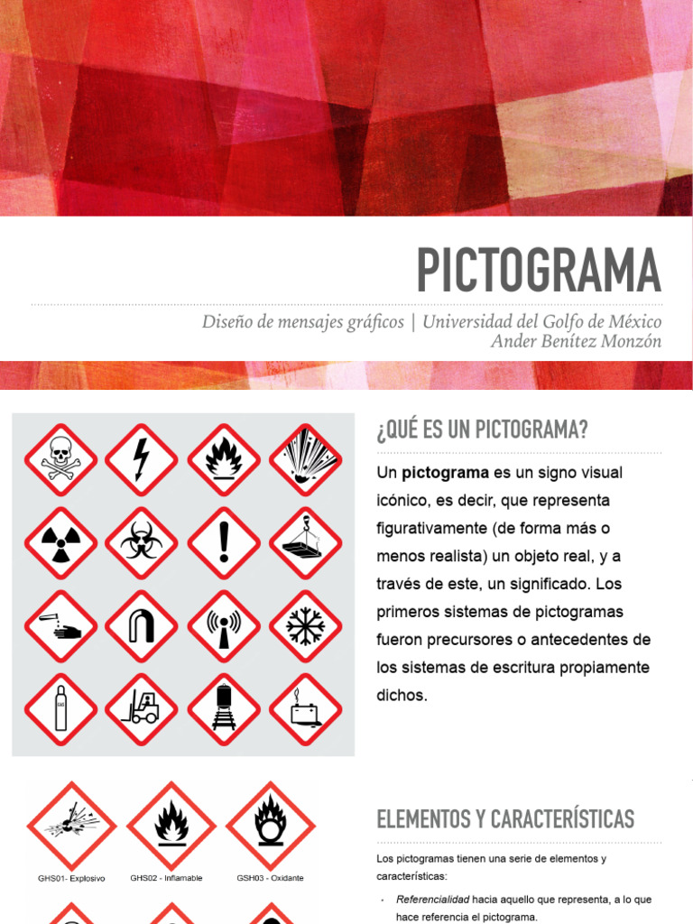Concepto de Pictograma | PDF