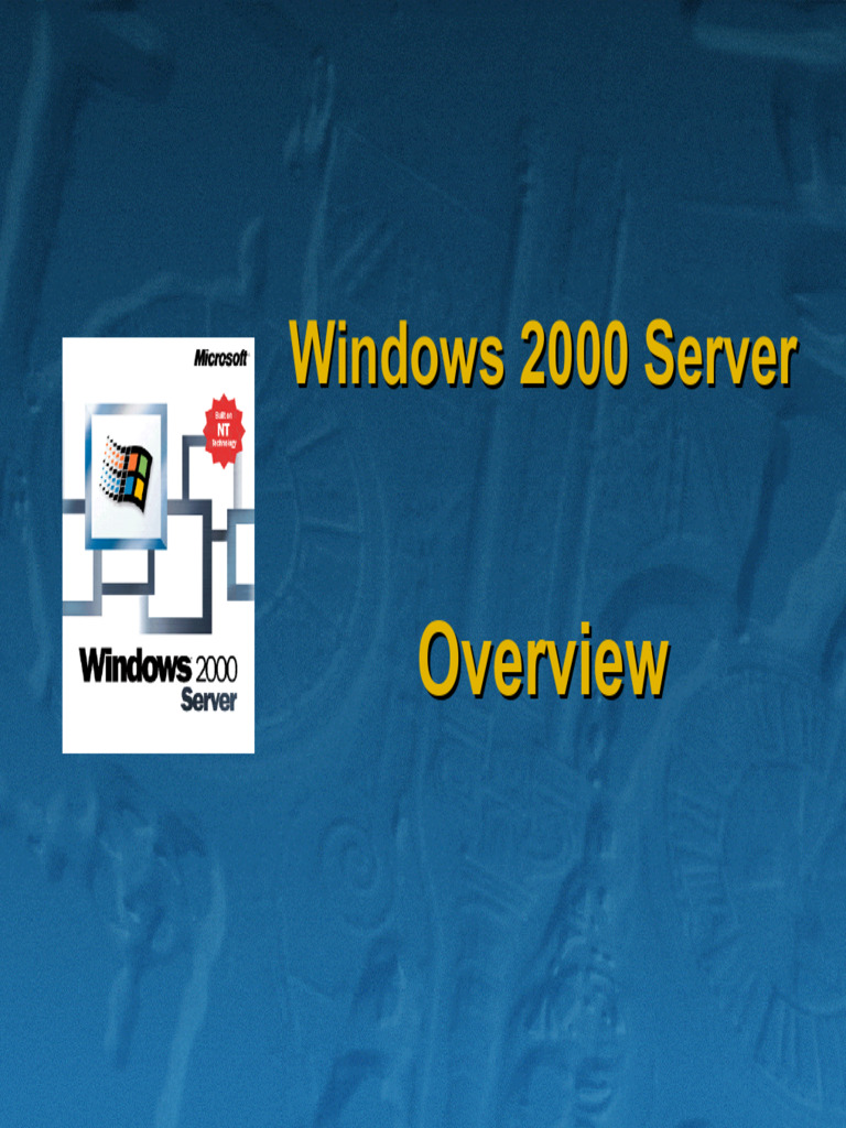 Windows 2000 Server | PDF | Windows 2000 | Rede de computadores