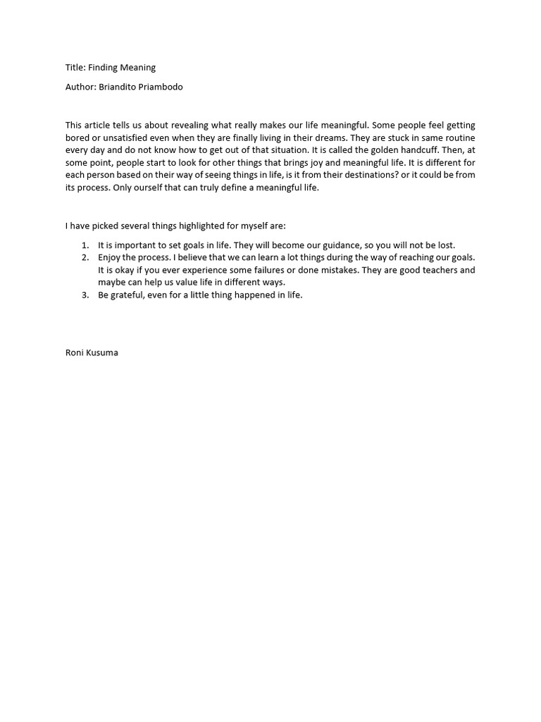 Reading Challenge 1 | PDF