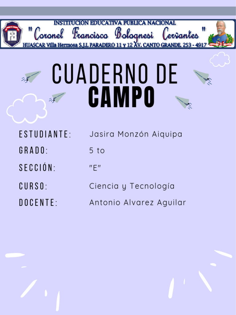 Cuaderno de Campo | PDF