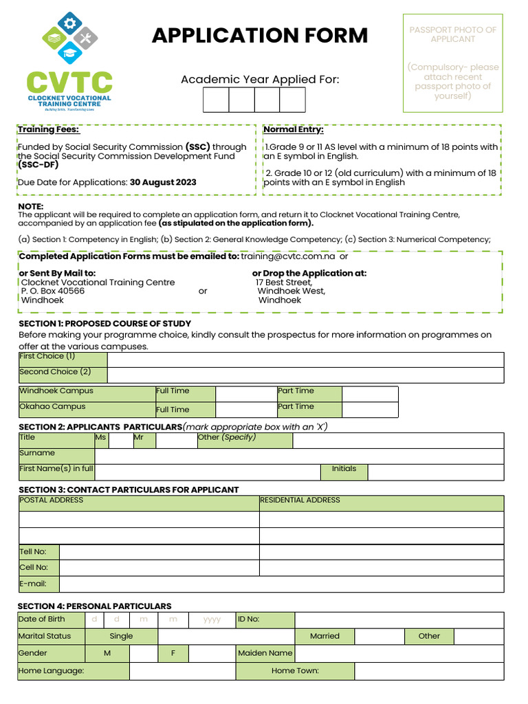 Clocknet Vocational Training Application | PDF | Vocational Education