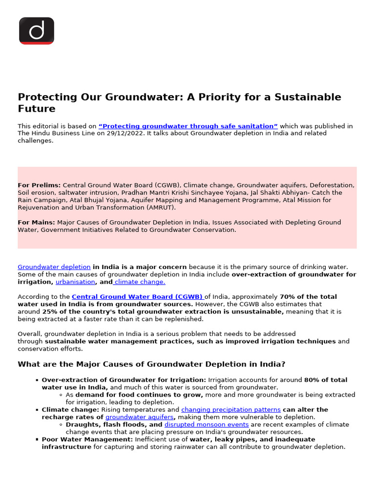 14.3 Irrrigation - Protecting Our Groundwater - A Priority For A ...