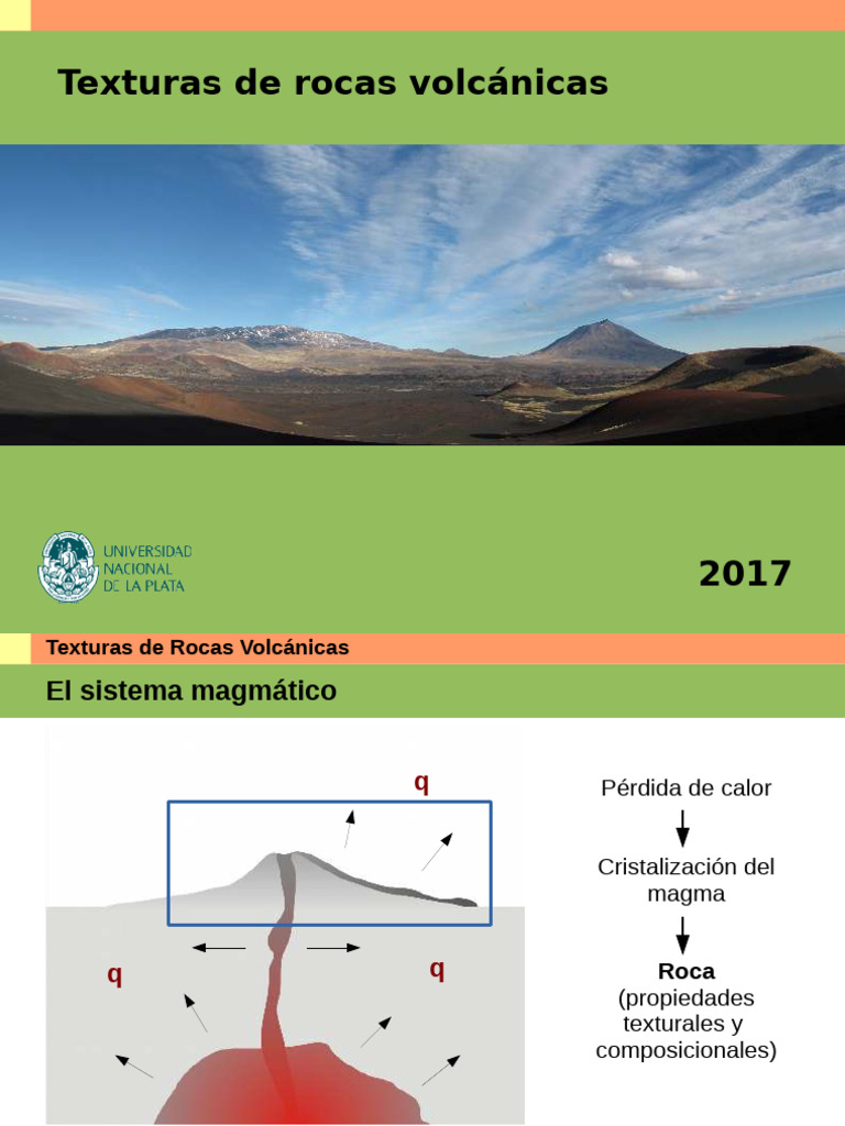 Texturas de Rocas Volcánicas: Tipos y Características | PDF | Roca ...