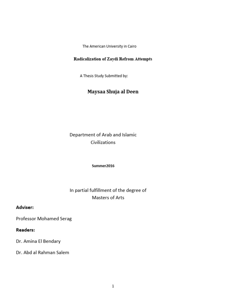 Zaydi Radicalization and Houthi Emergence | PDF | Shia Islam | Sunni Islam