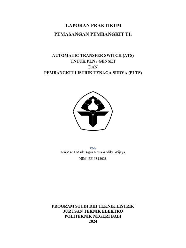 Laprak PPTL Gusnova | PDF | Komputer