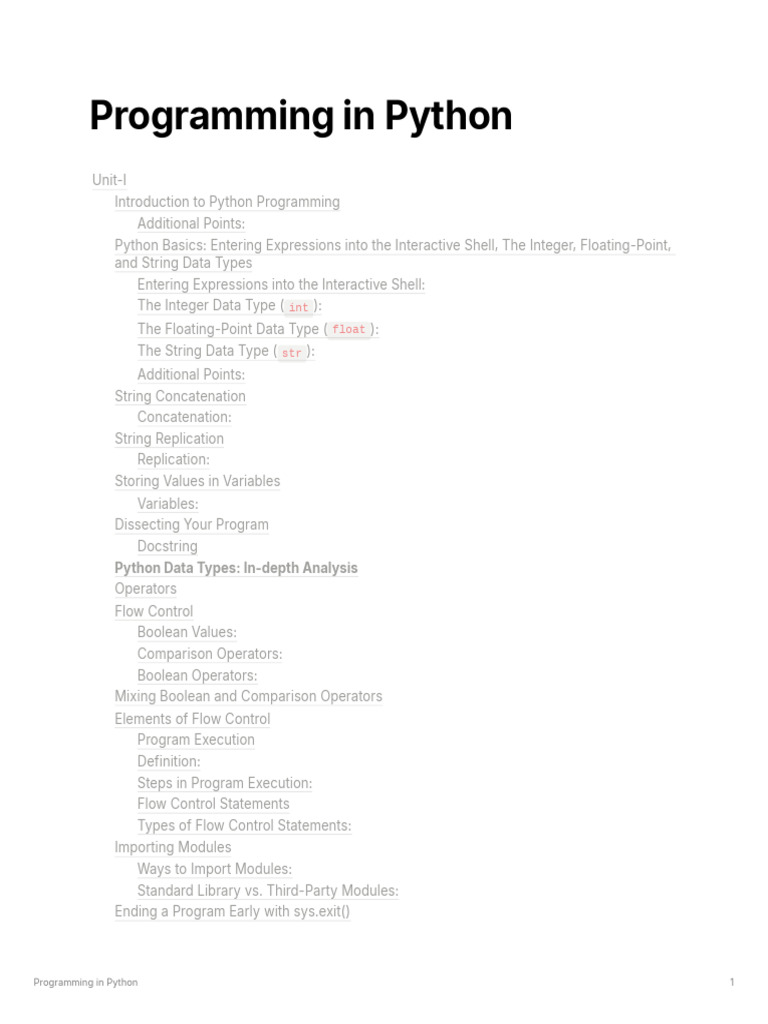 Programming_in_Python | PDF | Parameter (Computer Programming) | Python ... Programming_in_Python | PDF | Parameter (Computer Programming) | Python ...