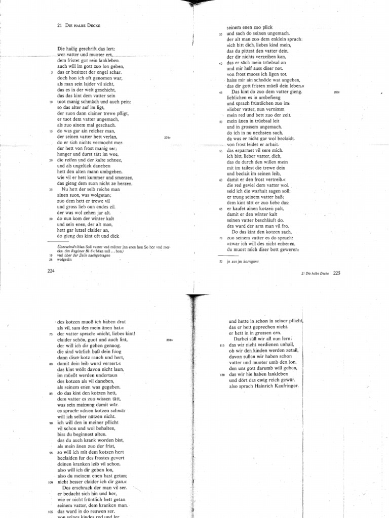 Die Halbe Decke | PDF