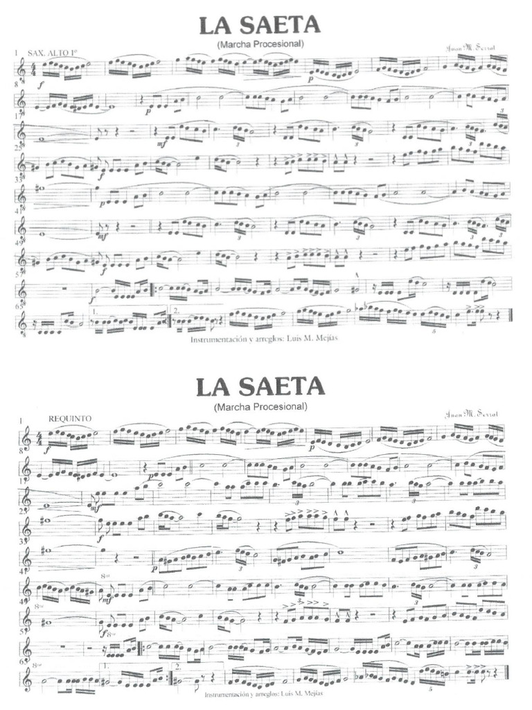 La Saeta (Luis M. Mejías) | PDF