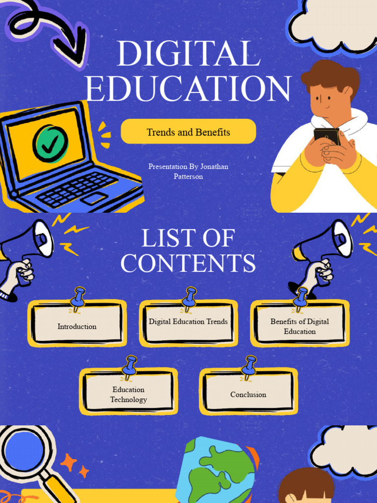Digital Education Trends and Benefits | PDF | Educational Technology ...