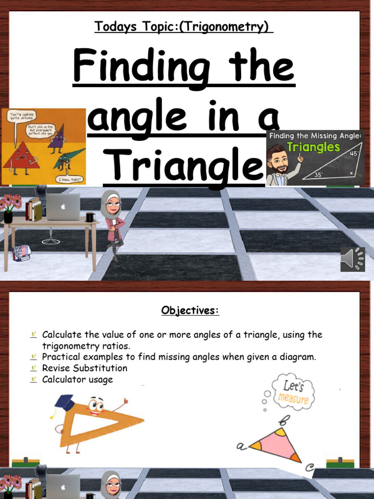 4) Calculating An Angle | PDF