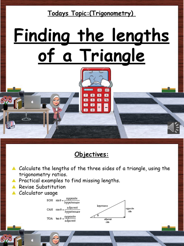 2) Finding The Lengths of A Trig Triangle | PDF