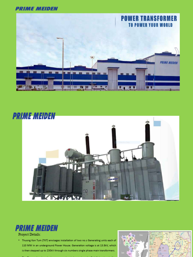 Hydro Plant training ppt1 | PDF | Transformer | Inductor
