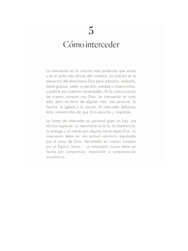Como Interceder | PDF