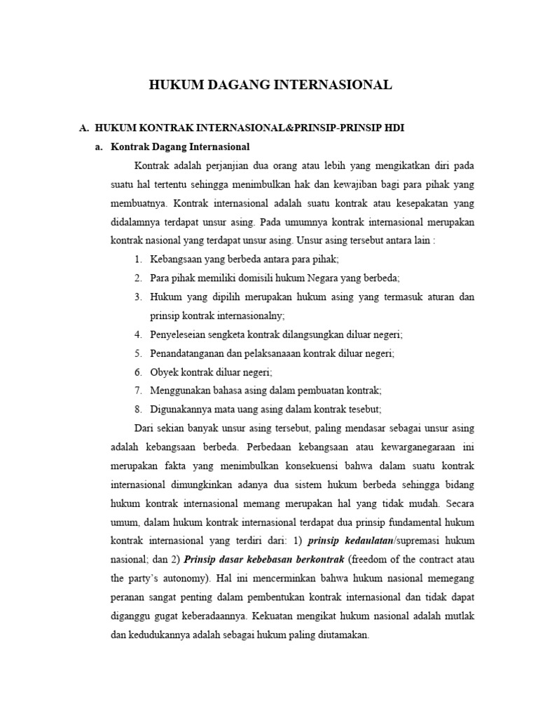 Ringkasan Materi - HDI (UAS) | PDF