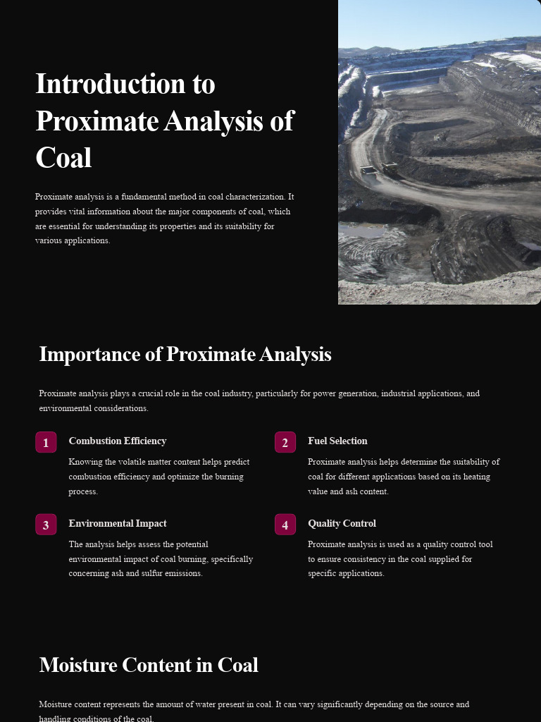 Neeraja Introduction To Proximate Analysis of Coal | PDF | Coal ...