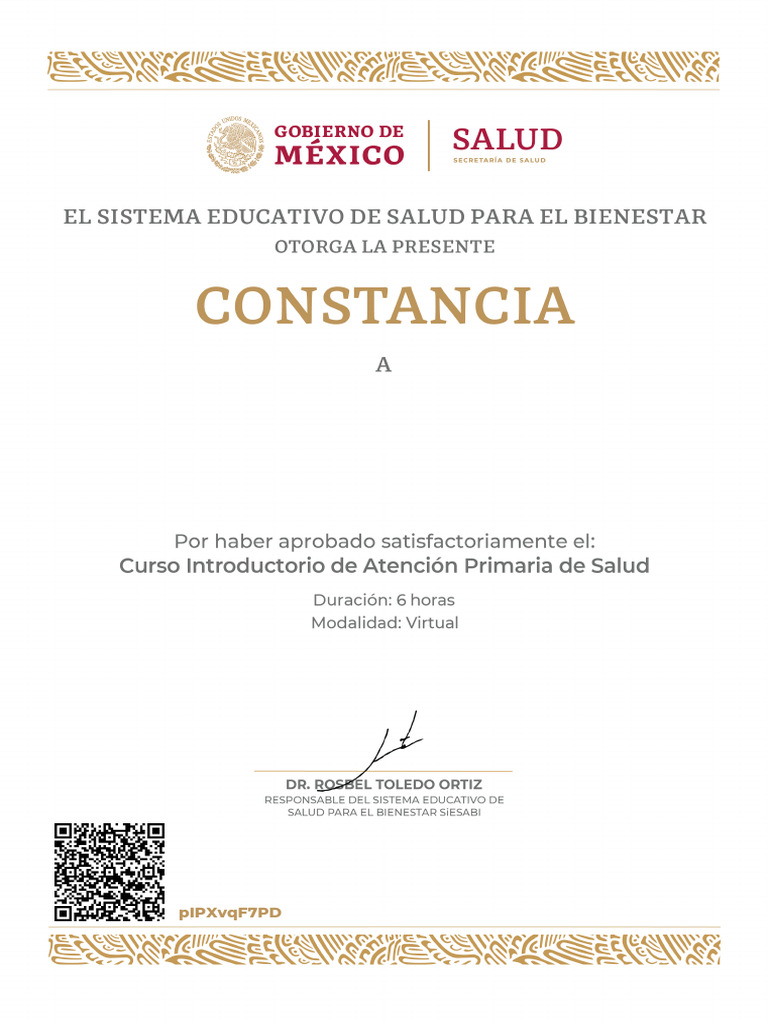 Constancia de Terminacin | PDF | Ciencia y matemáticas