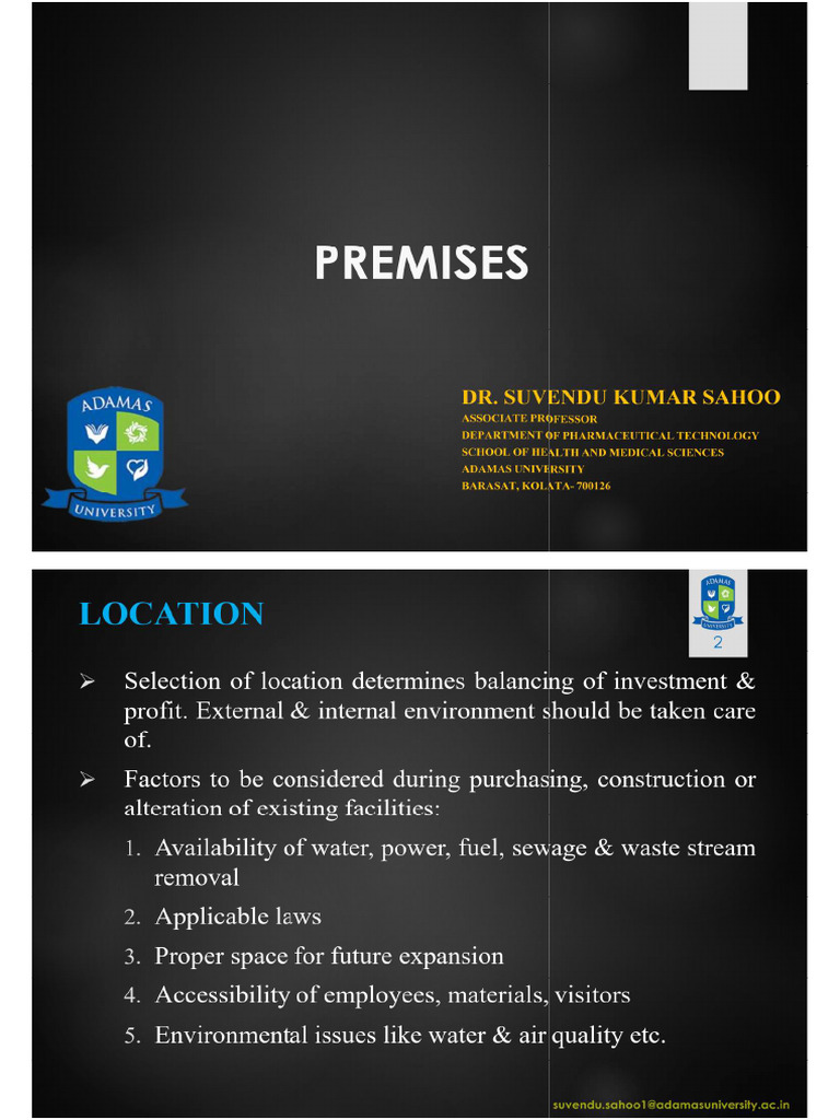Premises 1 | PDF