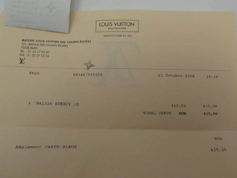 Facture Louis Vuitton | PDF