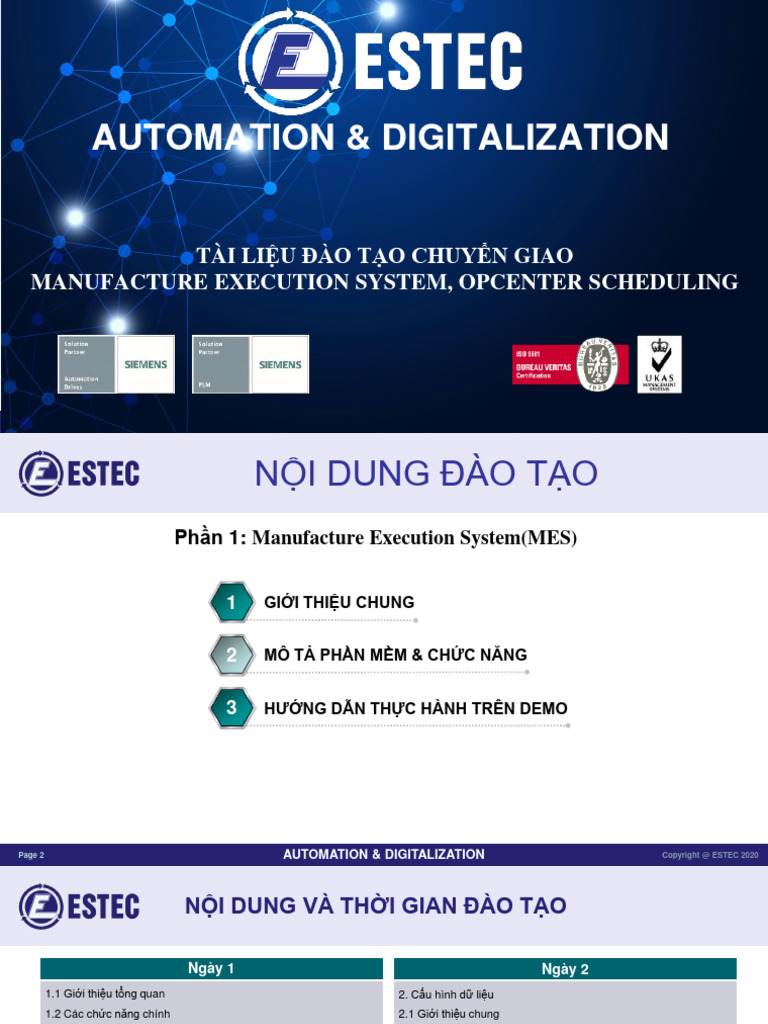Tldt-Training Mes, Aps - v1.1 | PDF
