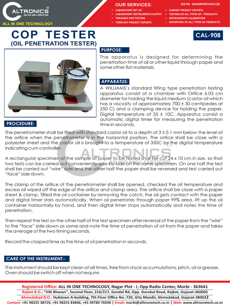 COP Tester | PDF | Technology & Engineering