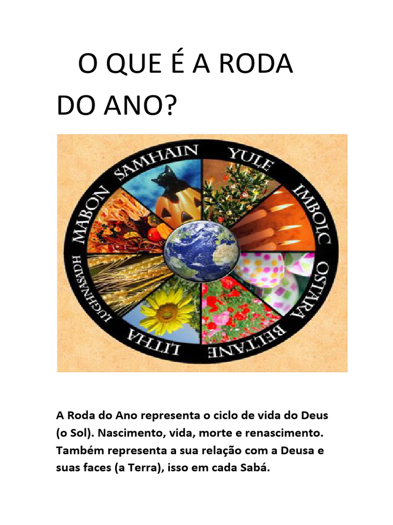 Roda Do Ano | PDF | Roda do Ano
