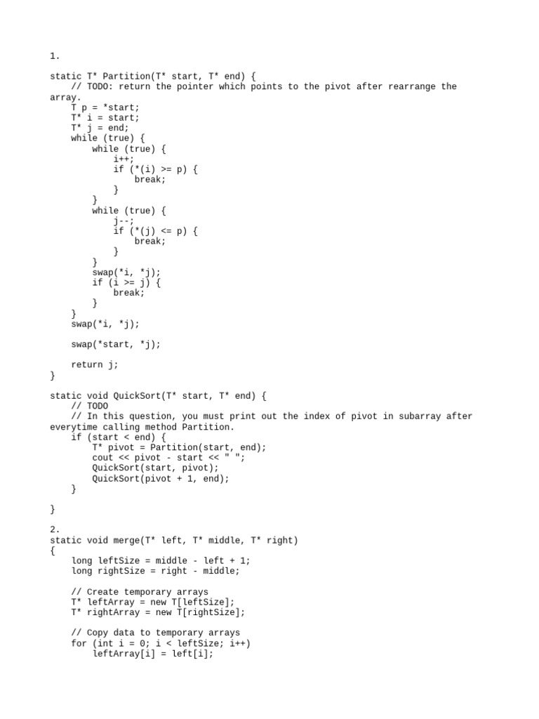 Sort | PDF | Theoretical Computer Science | Software Engineering