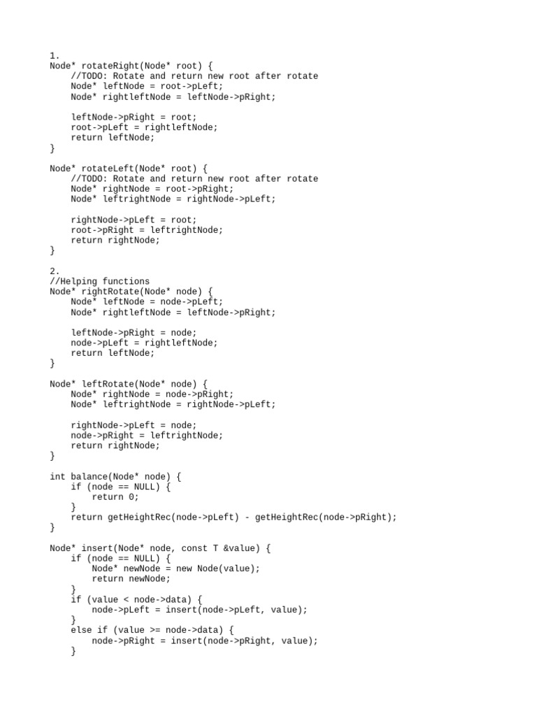 Avl Pdf Computer Programming Software Engineering 