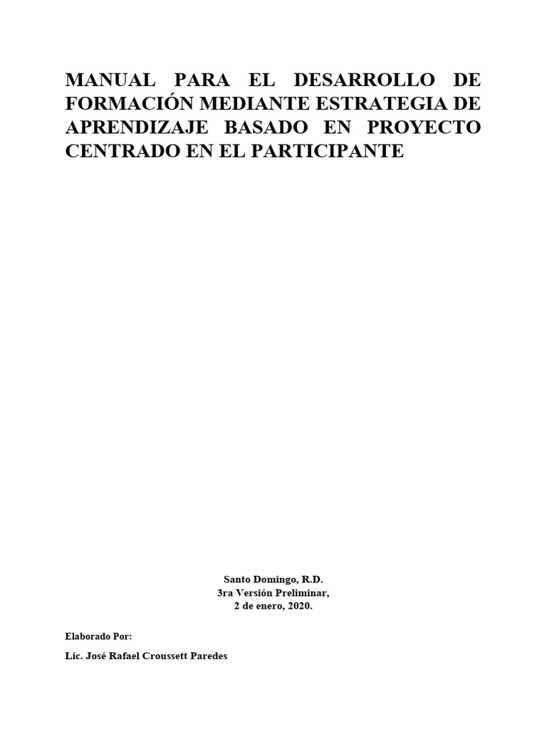 Manual 4 Abp | PDF | Aprendizaje | Enseñando