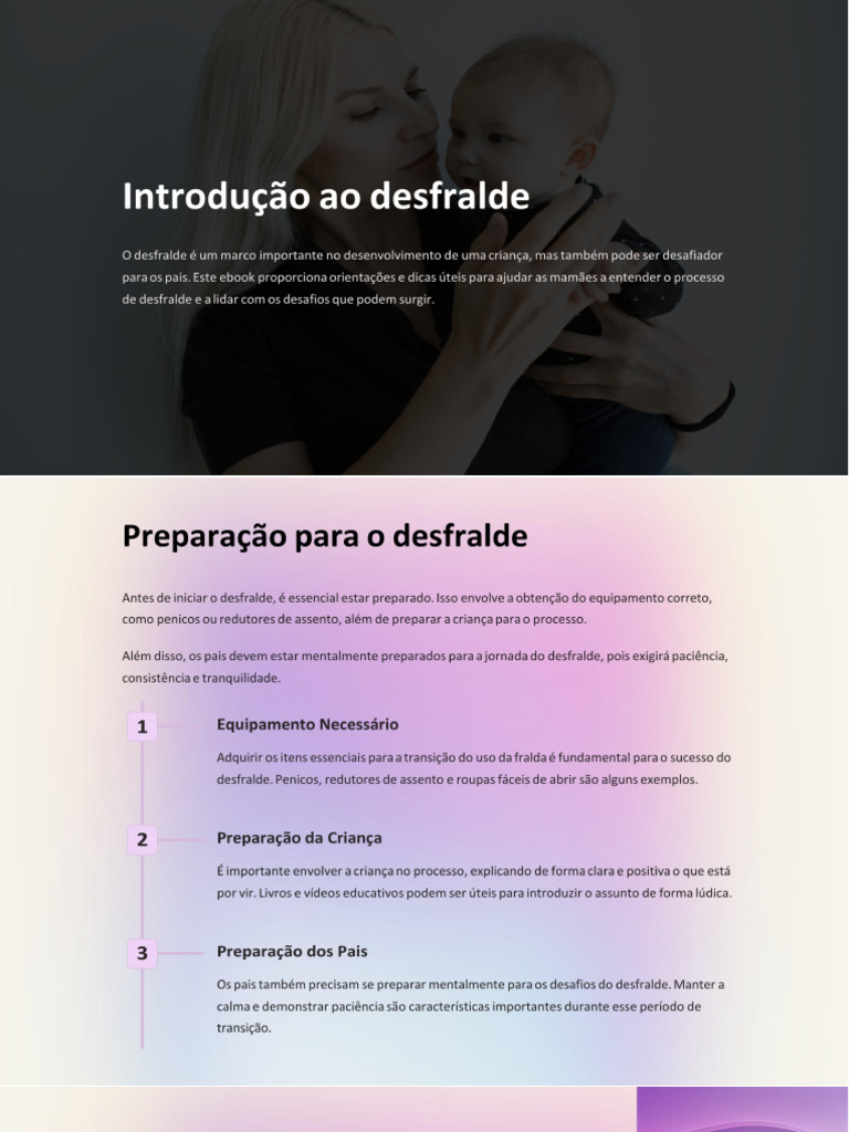 Descomplicando o Desfralde | PDF