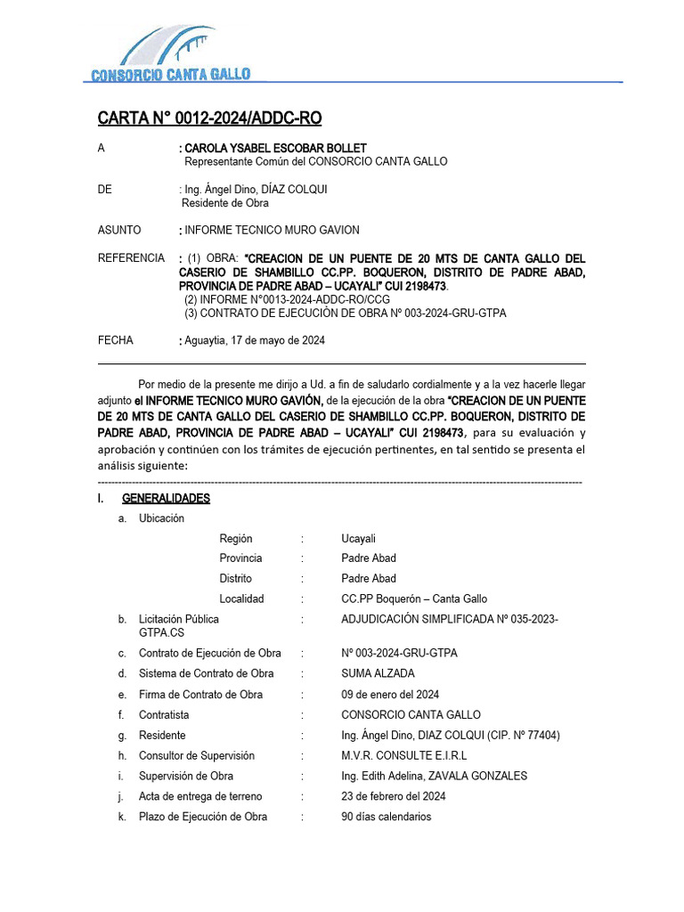 Carta #005 - Informe de Compatibilidad | PDF | Ciencias de la Tierra | Geografía Física