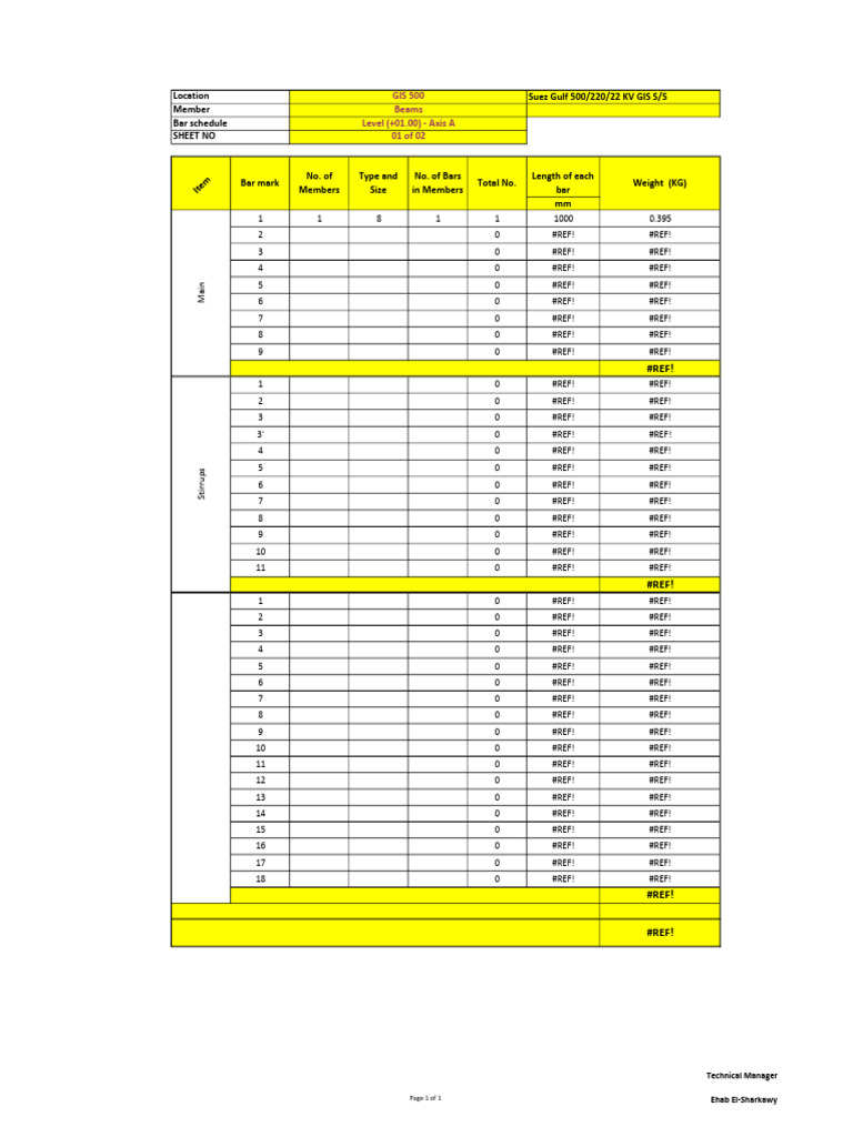 Bar Bending Schedule | Download Free PDF | Mechanical Engineering ... Bar Bending Schedule | Download Free PDF | Mechanical Engineering ...