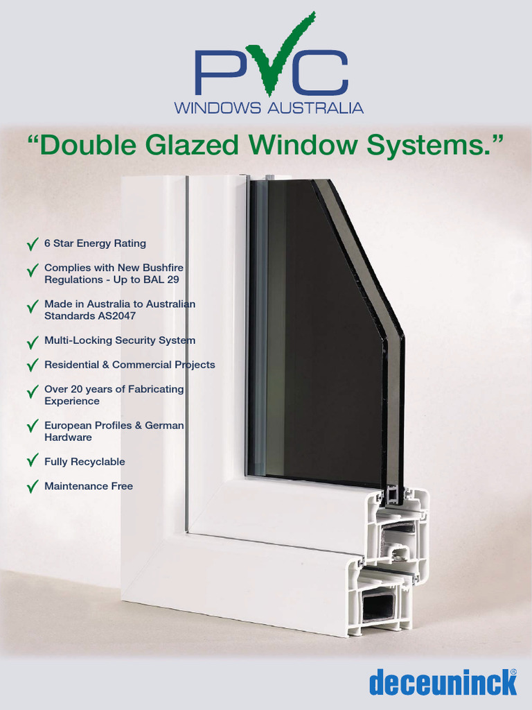 Pvcwindowsaus Brochure Highres Edited | PDF | Window | Door