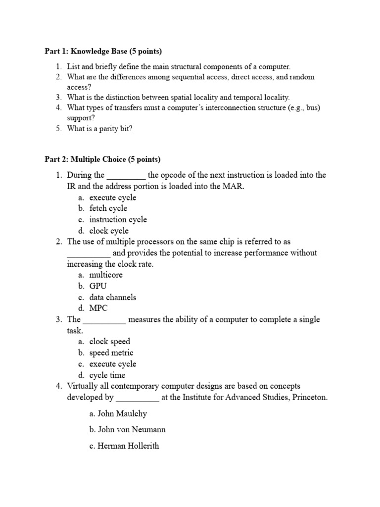 AI18C - CEA201 Exercise1 | PDF | Random Access Memory | Read Only Memory