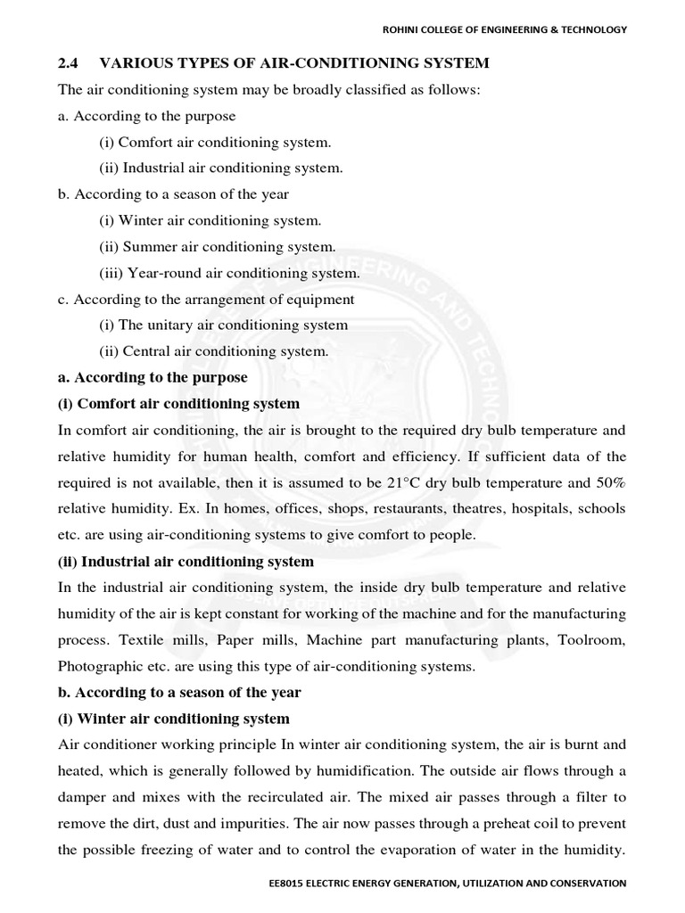 Thermal Engineering 3 RD Year VTH Semester Notes Me8595 | PDF | Air ...
