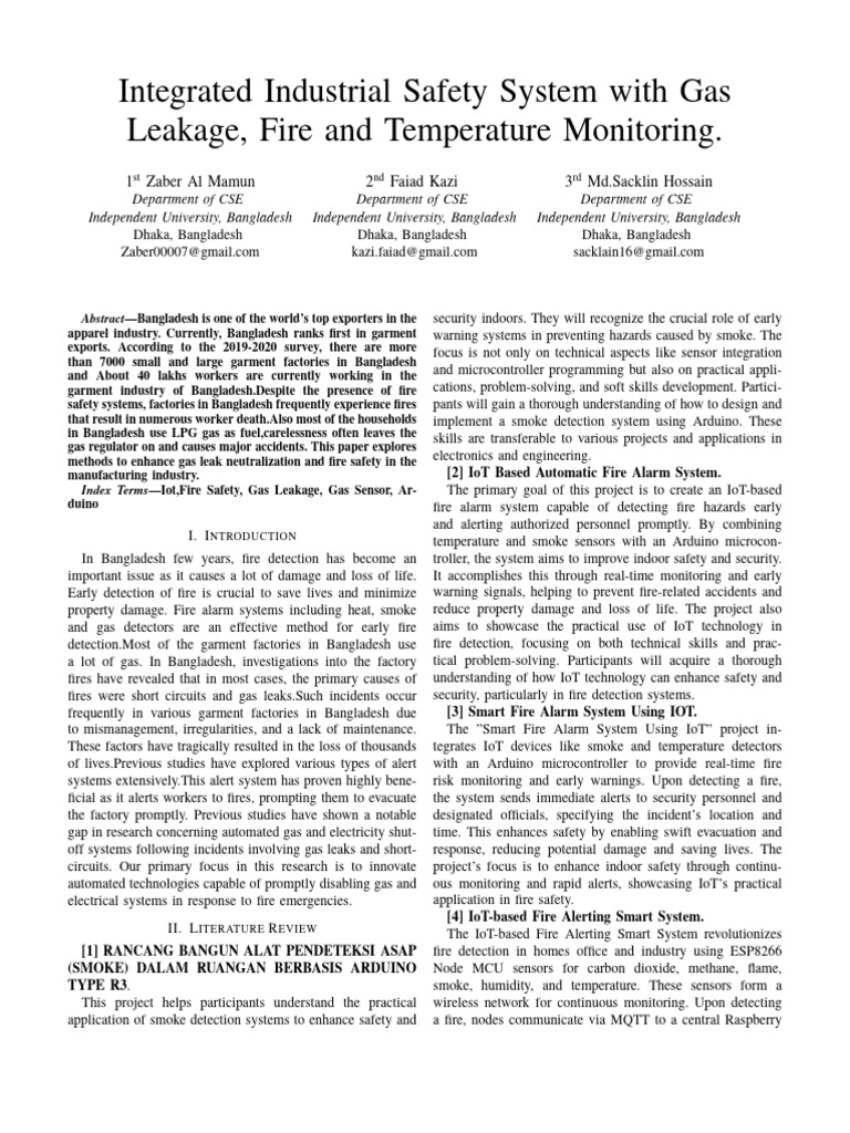 Literature Review and Problem Statement | PDF | Internet Of Things ...