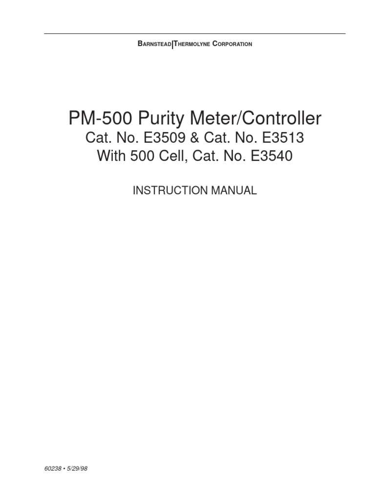 Purity Meter | PDF | Switch | Electrical Connector