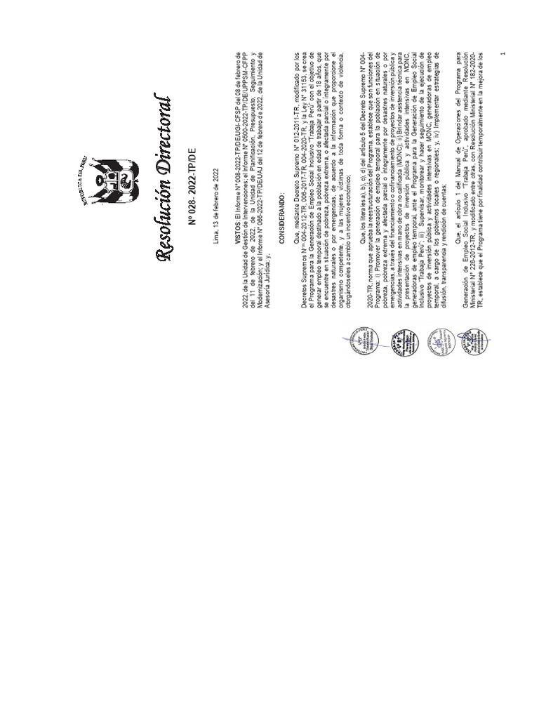 Guia TP | PDF | Perú | Presupuesto