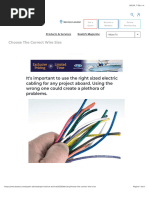 Aircraft Wire Size Selection Guide | PDF | Fuse (Electrical) | Electricity