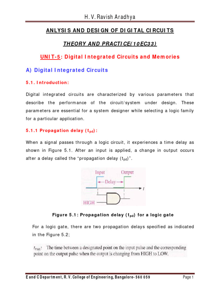 Digital Integrated Circuits & Memories | PDF | Random Access Memory | Read Only Memory