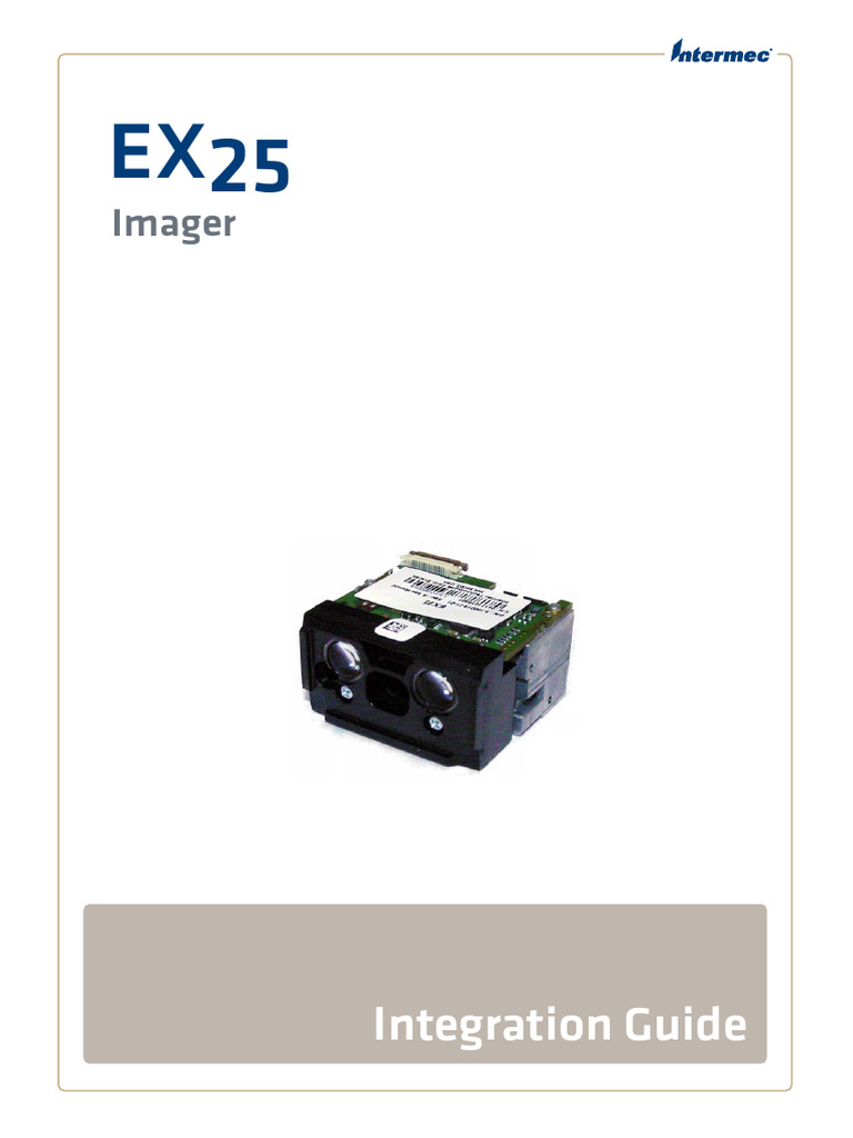3-150049-00 Rev. D EX25 Integration Guide | PDF | Electrostatic Discharge | Barcode