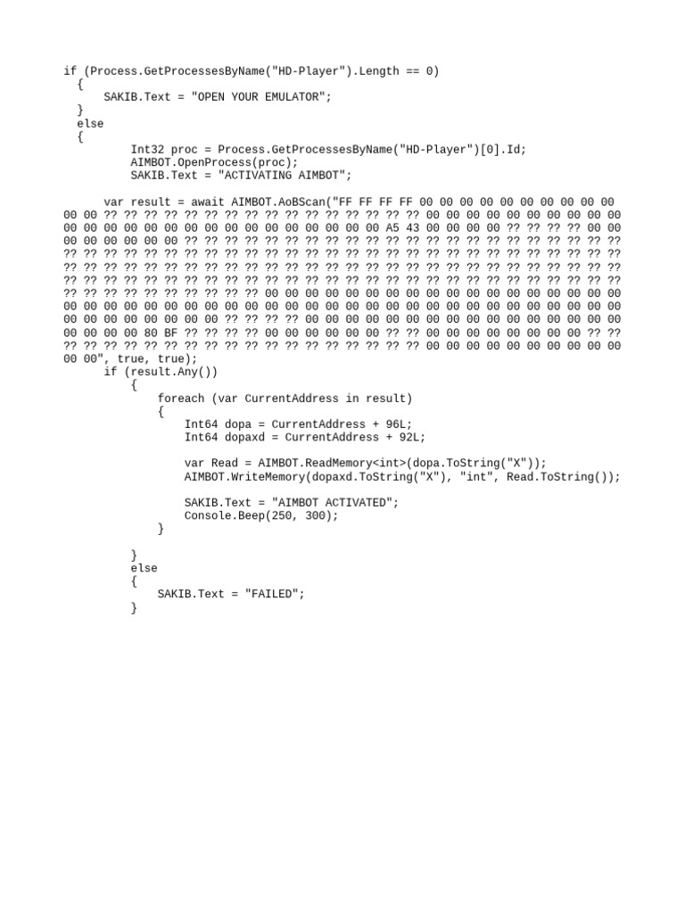 Aimbot External V9 | PDF