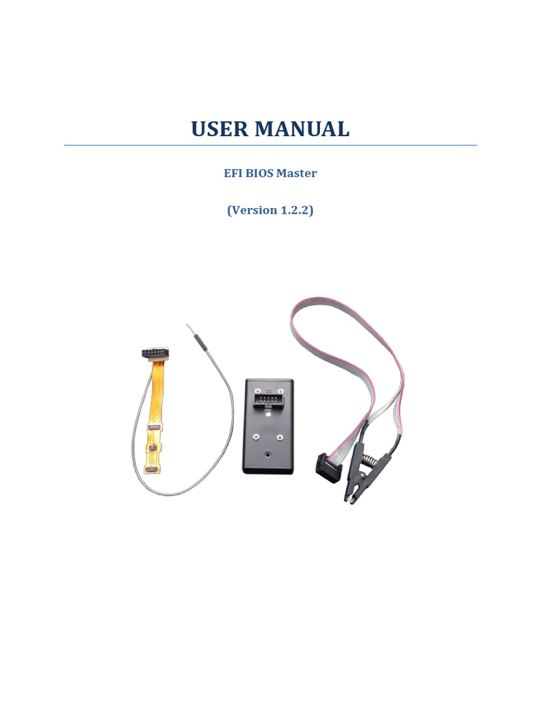 EFI BIOS Master User Manual v1.2.2VM ctf8th | PDF | Bios | Personal Computers