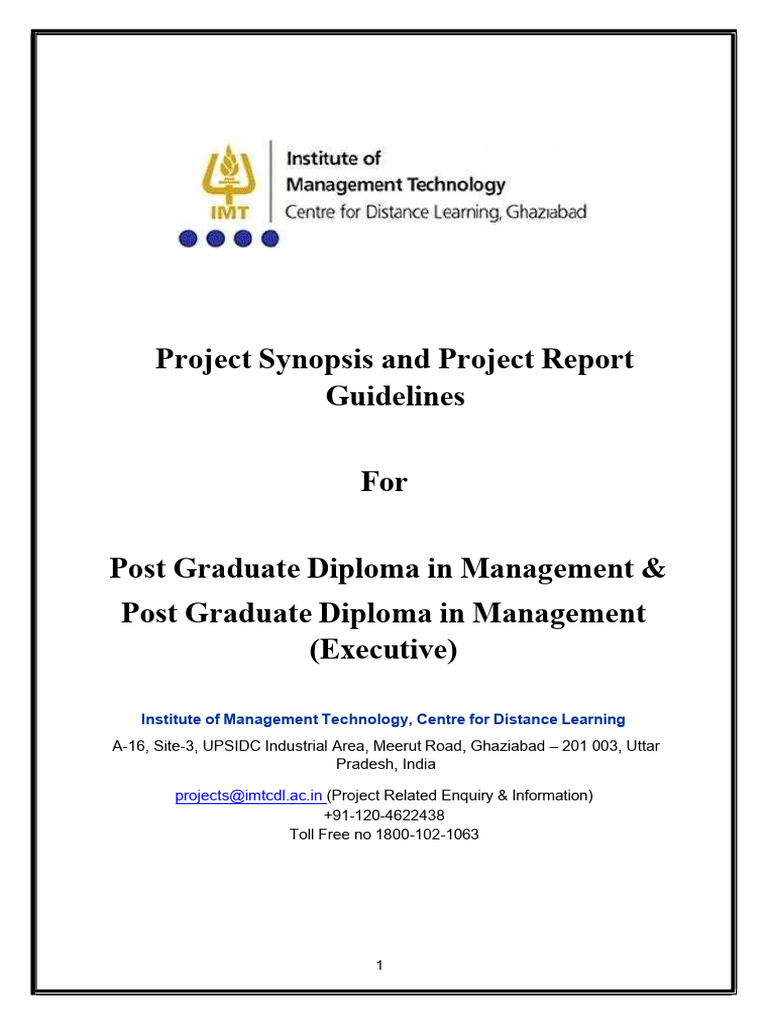 MBA Project Guide | PDF | Survey Methodology | Data