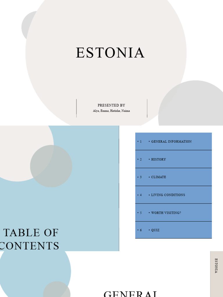 Geography PPPEstonia | PDF | Estonia | Latvia