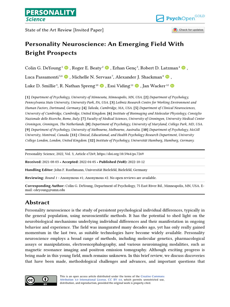 Per Neuroscience | PDF | Neuroscience | Functional Magnetic Resonance ...