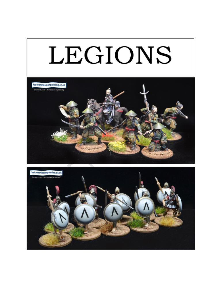 Legion, Reglas | PDF | Flanking Maneuver | Magician (Fantasy)