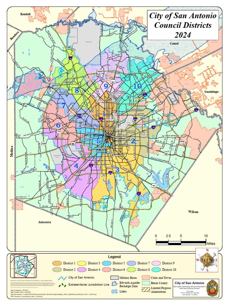 City Council Districts 2024 | PDF
