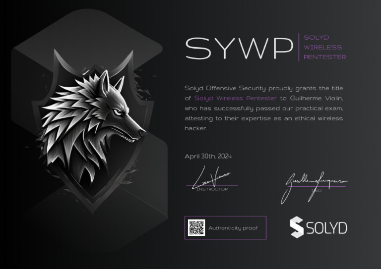 Solyd Wireless Pentester | PDF