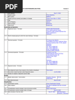 Baltic Exchange Questionnaire | PDF